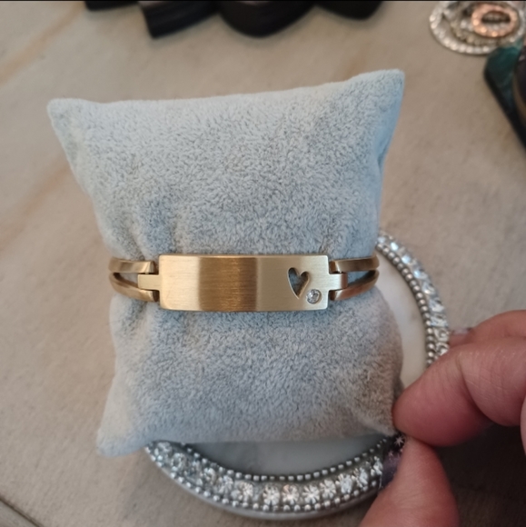 thirty-one | Jewelry | Jk By Thirty One Open Heart Cuff Bracelet | Poshmark